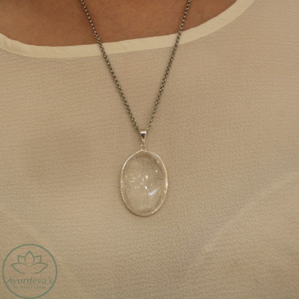 Amuleto collar cuarzo cristal - LA TIENDA HOLISTICA