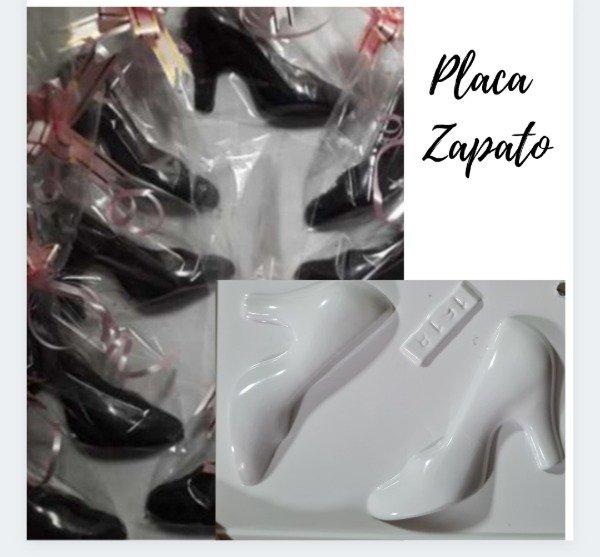 Placa Zapato Stiletto Chico 10cm X5 De Alto La Casa Repostera