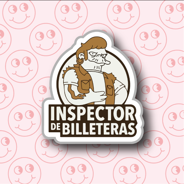 Inspector de billeteras - Tienda de Stickers