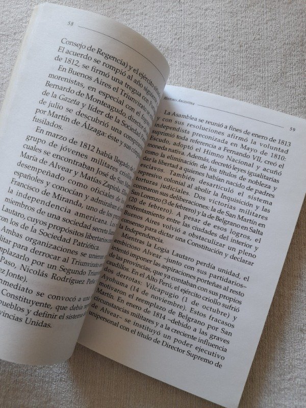 Compendio De Historia Argentina - Mariana Vicat - Libertador - Libros ...