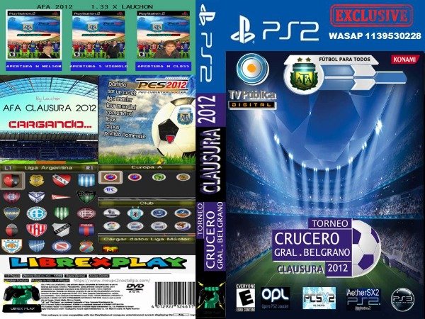 PES 2009 CLAUSURA 2012 V3 (3 RELATOS) EL JUEGO PERDIDO DEL FUTBOL ARGENTINO - LibrexPlay2