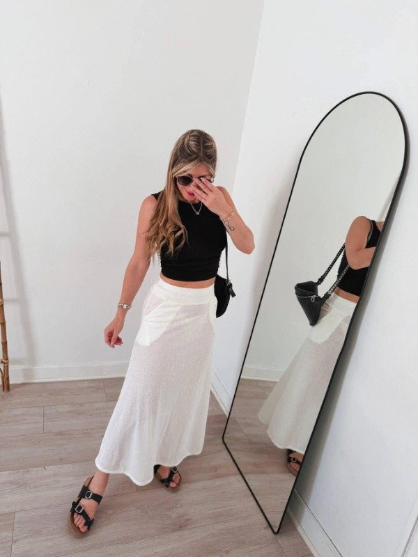 LINEA MARIA Pollera Veronica - Date El Gusto Mayorista