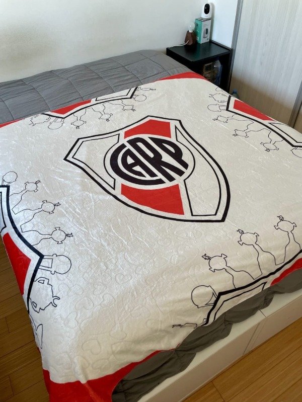 Manta animada XL river - Tradiciones Materas