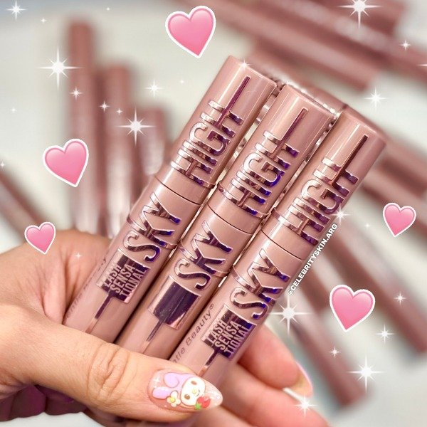 MASCARA DE PESTAÑAS TIPO SKY ROSA X 3 UNIDADES - CelebritySkin Mayorista