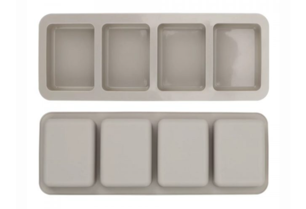 MOLDE DE SILICONA CUADRADO - Amizcle