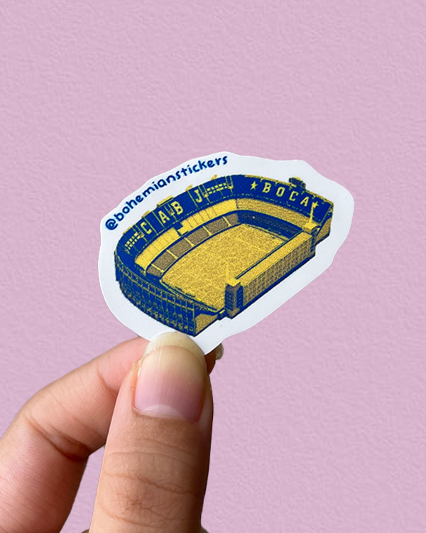 LA BOMBONERA - Sticker individual Boca Juniors - Bohemian Stickers