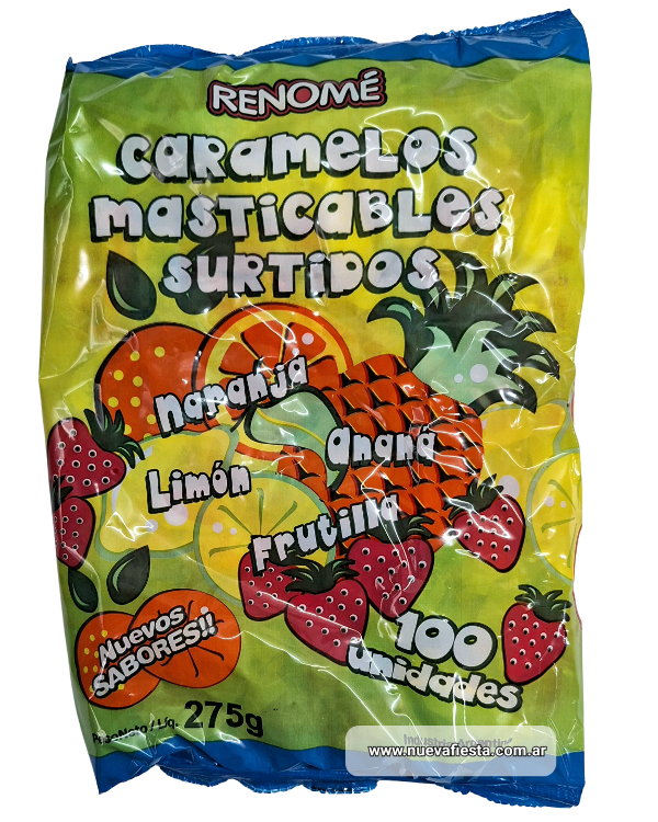 CARAMELOS MASTICABLES - Nueva Fiesta
