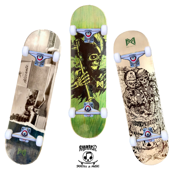 Tienda online de Cuatro Regiones Skates