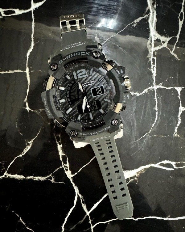 Casio Mud Resist Gris - Horus Exclusive