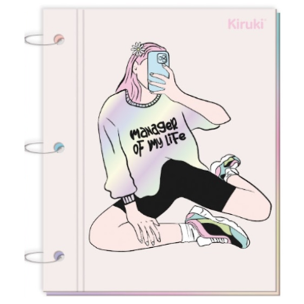 Kiruki - Carpeta Escolar Tapas N 3 "Manager" - Librería Estudiantil