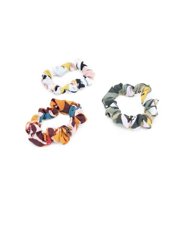 Set x3 Mini Scrunchies Mia - Butterfly Accesorios