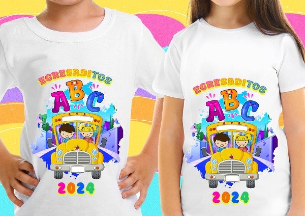 REMERAS EGRESADITOS I - Abigail Imprimibles
