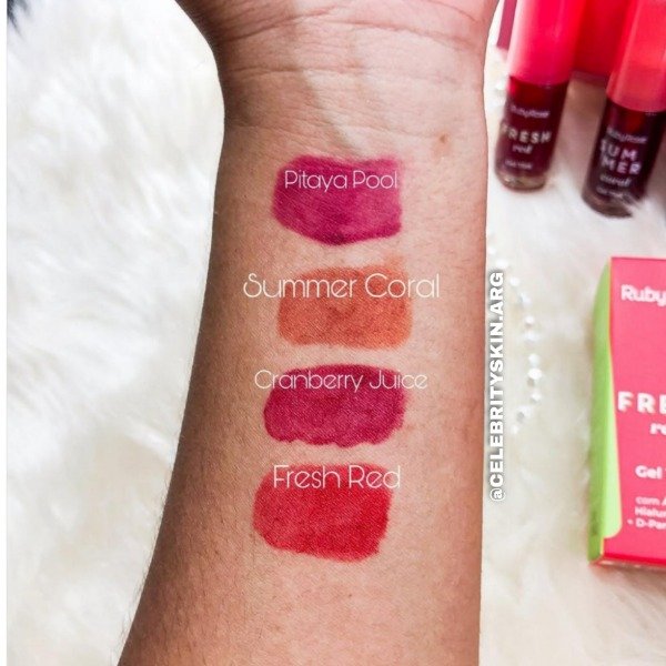 TINTA VIRAL GEL TINT RUBY ROSE X 3 UNIDADES - CelebritySkin Mayorista