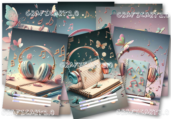 NUEVO PACK DIGITAL DE 16 SET DE CARATULAS A4 - Graficart