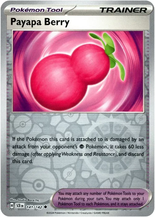 Payapa Berry - 141/142 - Stellar Crown - Reverse Holo - ALUMINETCG