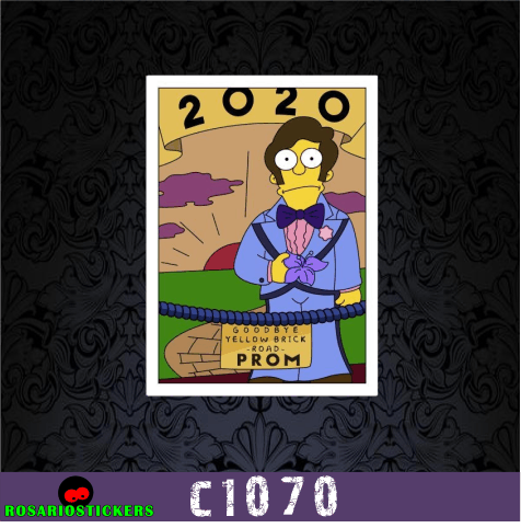 C1070 - Homero promoción 2020 Los Simpsons - RosarioStickers