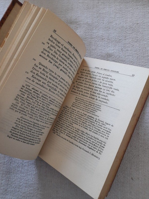 Poema De Fernán González - Clásicos Castellanos Espasa - Libros Usados Tandil