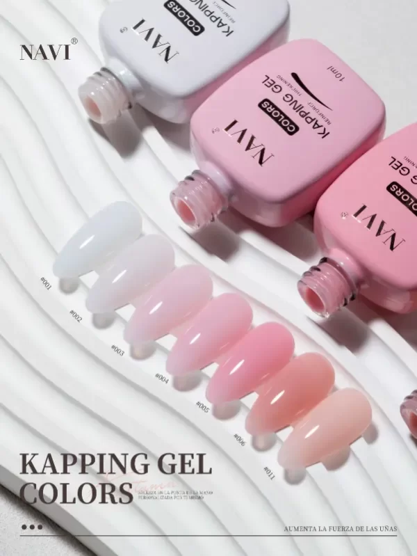KAPPING GEL COLOR 10ML (CONSULTAR TONOS) - Glow-insumoos2023