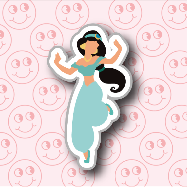 Princesa Jazmín - Tienda de Stickers