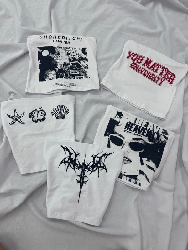 Top strap blanco - Baddie Outfits