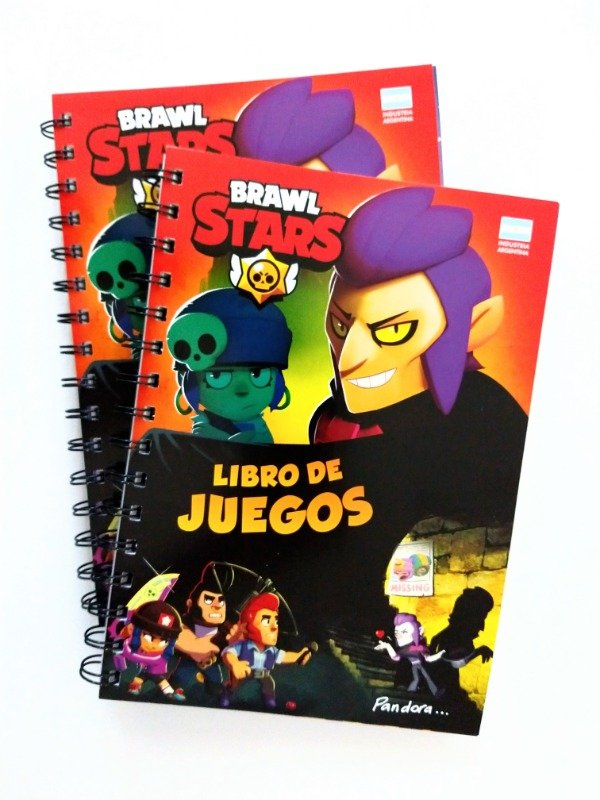 Cuaderno Brawl Stars De Juegos Anillado! Con Memo Test - Soy Pandora Color