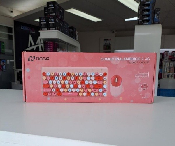 Combo Inalámbrico 2.4G Teclado + Mouse Noga S5700 - MW Telefonía Móvil