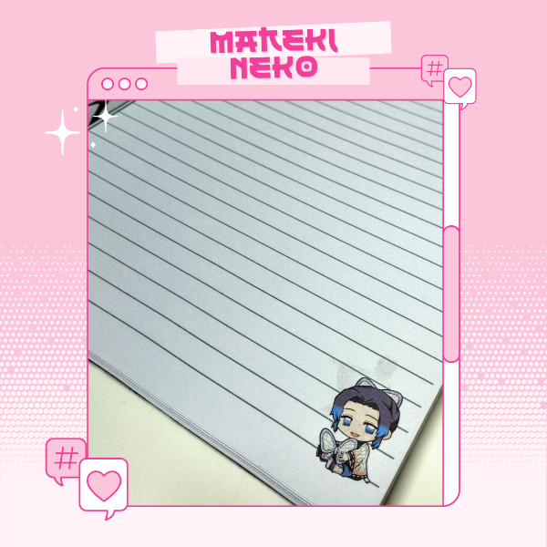 Cuaderno Shinobu - Kimetsu no Yaiba - Maneki Neko