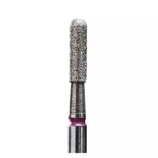 Fresa shallow diamantada rounded roja 3,0 - Nailsroommg