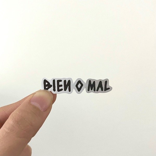 BIEN O MAL - Sticker individual Trueno - Bohemian Stickers