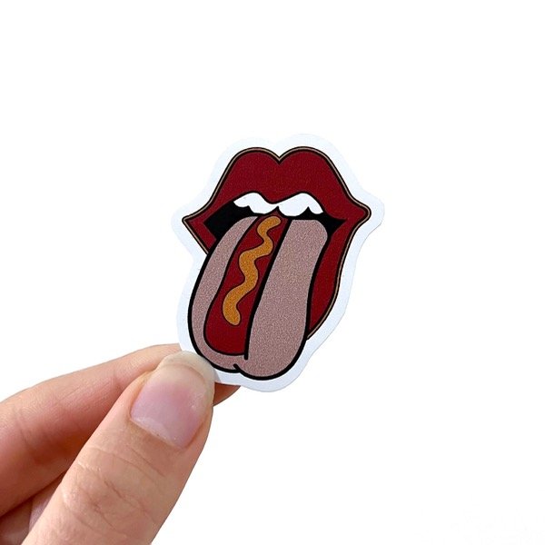 SATISPANCHO LENGUA - Sticker individual P0rno y Helado - Bohemian Stickers