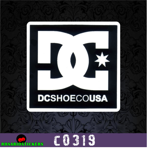 C0319 - DC Shoes CO USA - RosarioStickers
