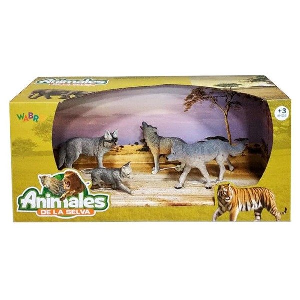 ANIMAL WORLD FAMILIA DE LOBOS - PICHI