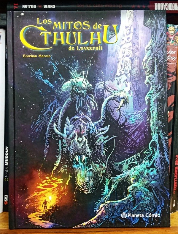 Los Mitos De Cthulhu De Lovecraft Por Esteban Maroto (comic) (Con detalle) - Plan-T Showroom