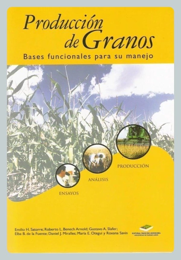 Satorre: Producción de Granos - CONRADO LIBROS