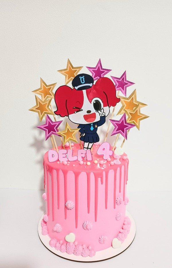 Torta Sheriff Labrador Mirian Dulce Golosinas