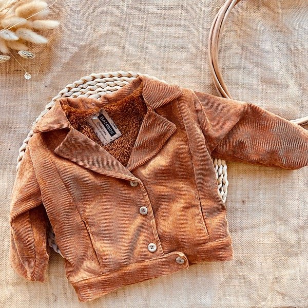 Saco corderoy tostado - BAMBINI