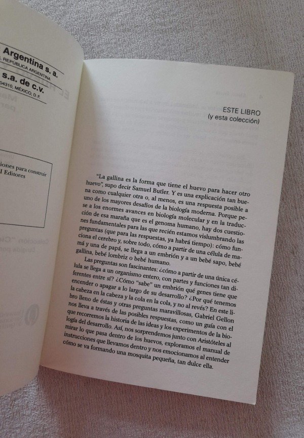 El Huevo Y La Gallina - Gabriel Gellón - Ciencia Que Ladra - Libros ...