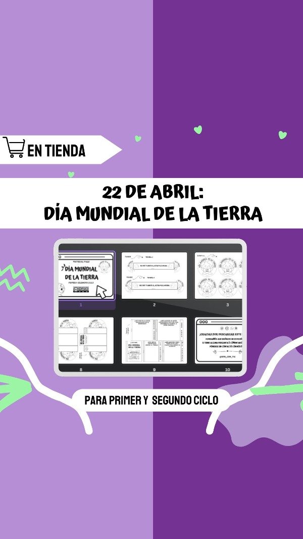 PACK Día Mundial De La Tierra - Edu con TIC