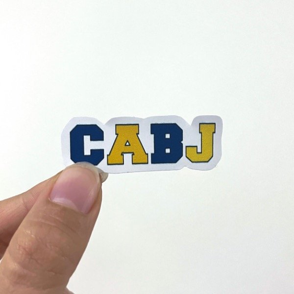 CABJ #2 - Sticker individual Boca Juniors - Bohemian Stickers