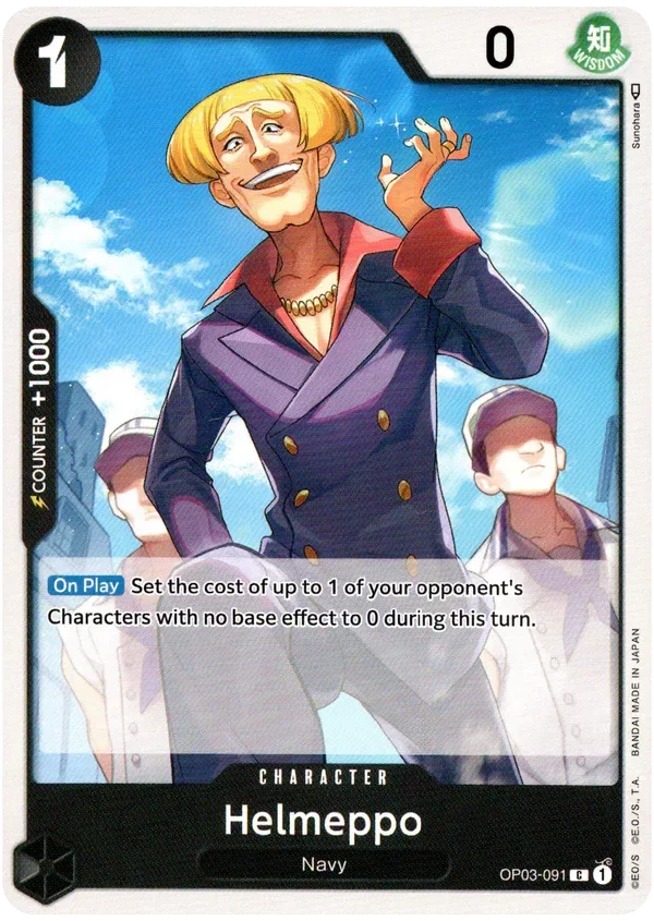 Helmeppo - OP03-091 C - Pillars of Strength - ALUMINETCG