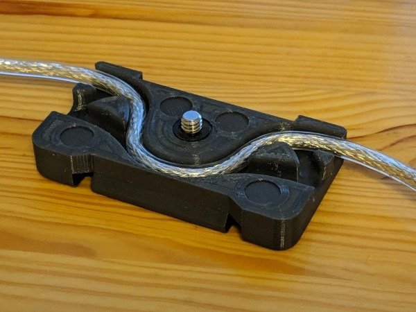 Tether Block - traba cables - Viaja 3d
