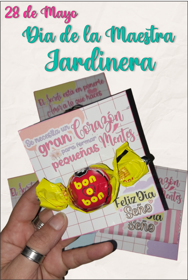 Kit Dia de la Maestra Jardinera! - DREAM PRINT OK