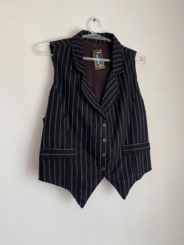 Chaleco rayado - Amapola vintage store