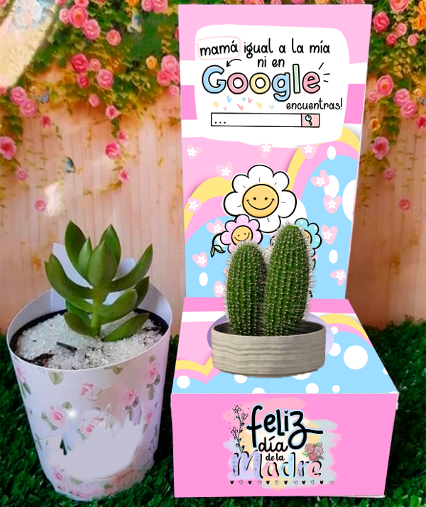 PORTA MACETAS DIA DE LA MADRE III - Abigail Imprimibles