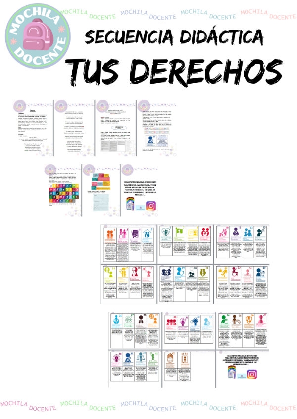 Tus Derechos - Mochila Docente