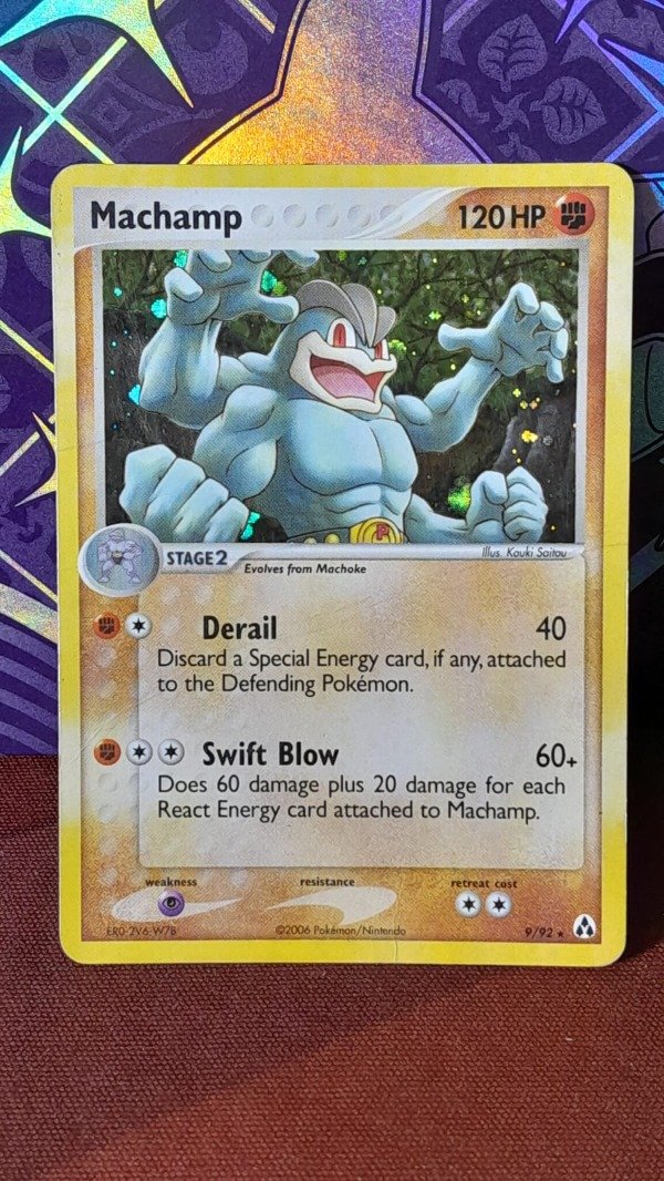 OUTLET Machamp 9/92 Holo Rare - EX Legend Maker - LP - ALUMINETCG