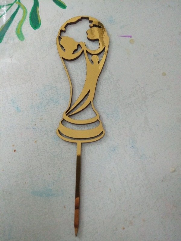 Toppers para torta copa del mundo - HAY QUE CELEBRAR