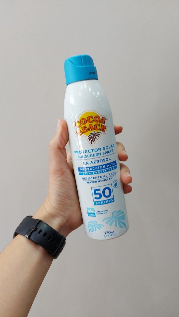 Protector solar aerosol Cocoa Beach F50 - Mely Tienda