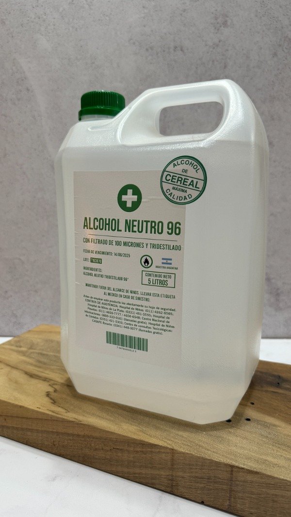 Alcohol de cereal (SOLO ROSARIO) - Arte Sana