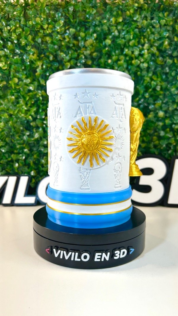 JARRA CHOPP SELECCION ARGENTINA 500ML - Vivilo en 3d